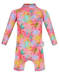 Sandbar - Body Swimsuits - Pink Palm – Streamline Sports