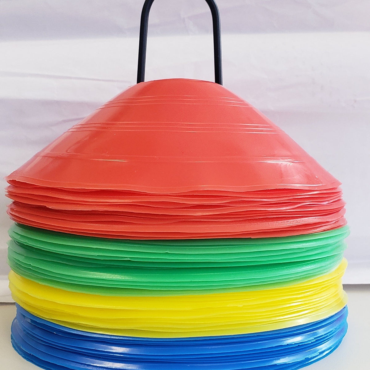 marker cone set - Marker Cone Set - 48 Multi-Coloured Cones for ...